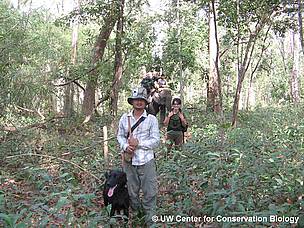 Cambodians trained to handle dogs in Mondulkiri’s forests | WWF